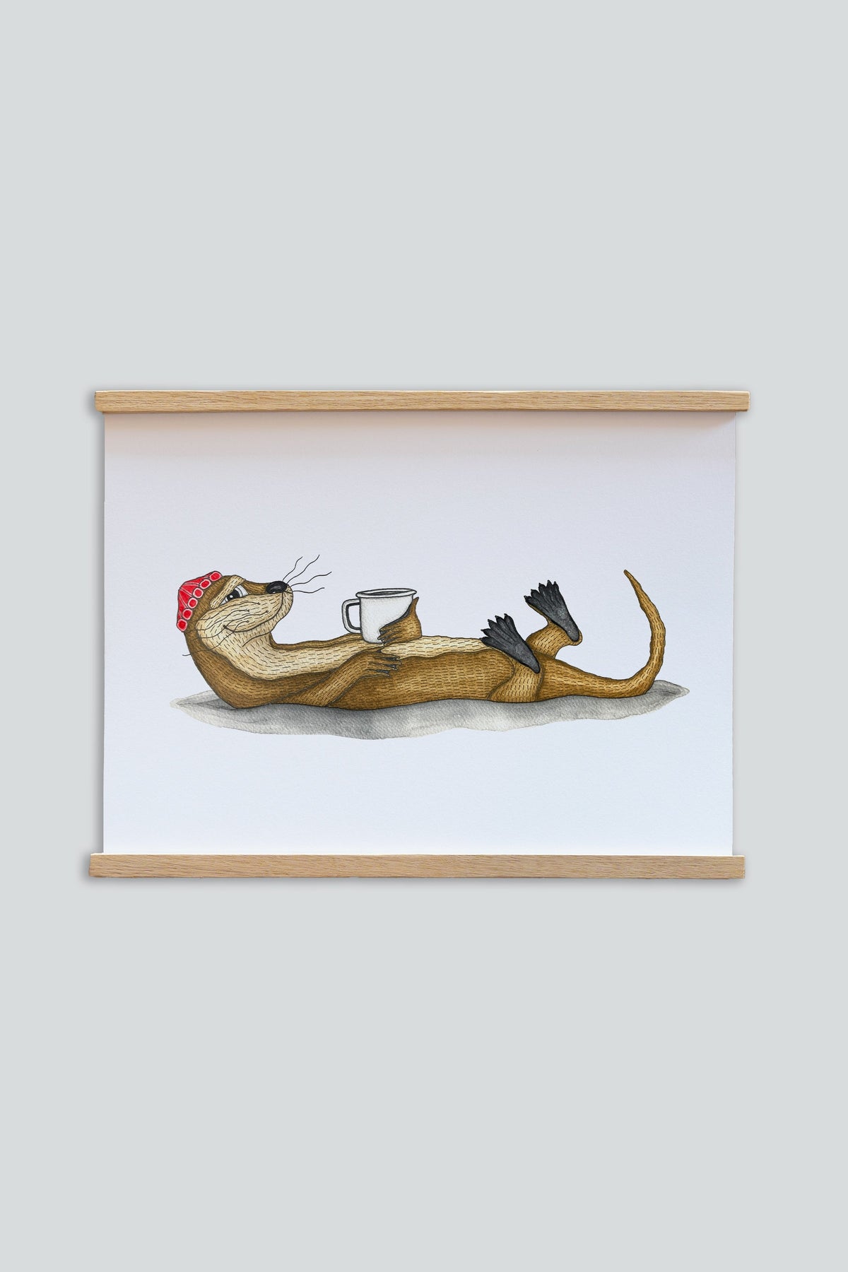 Flow Plakat - White | LAKOR