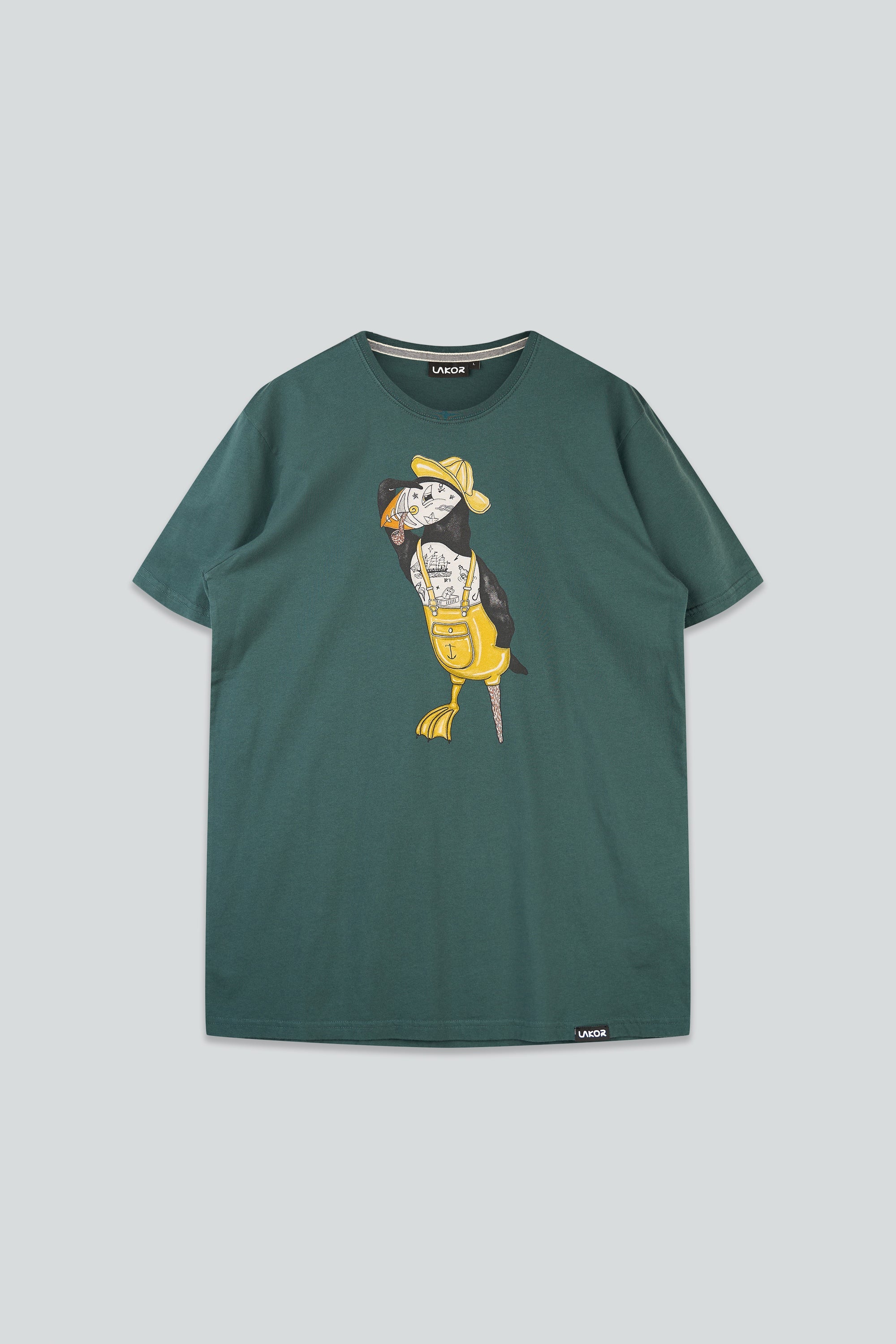 Sea Parrot Seaman T-shirt - Green Gables | LAKOR